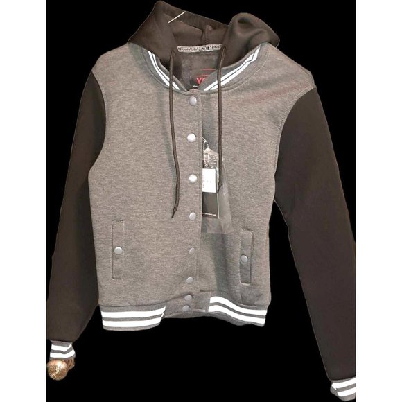 Yoki | Jackets & Coats | Nwt Yoki Mens Outerwear Jacket Grey Black ...